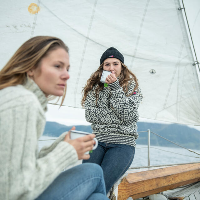 Genser Devold Svalbard Wool Zip 020 - DNTbutikken