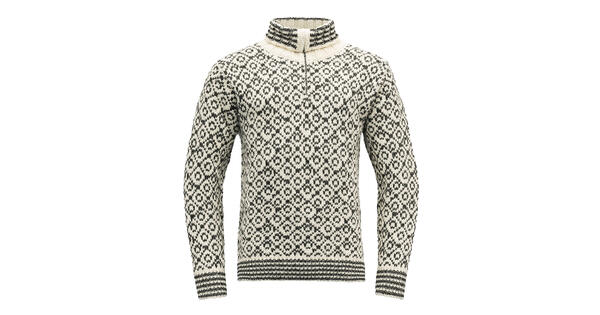 Genser Devold Svalbard Wool Zip 020 - DNTbutikken