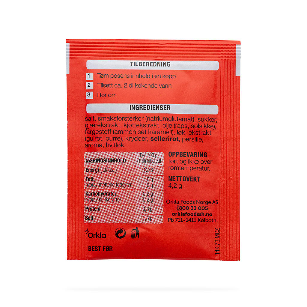 Drikkebuljong Toro Drikkebuljong 10 gram - DNTbutikken