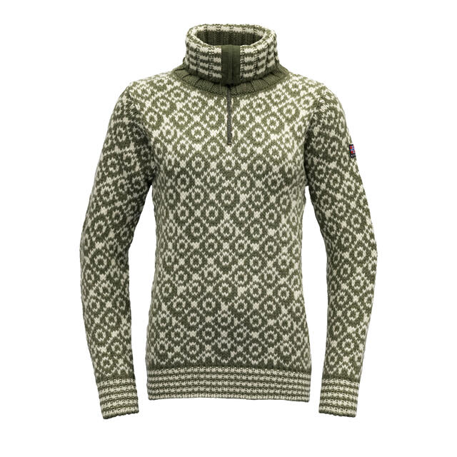 Genser M Devold Svalbard Wool Zip M 388 - DNTbutikken