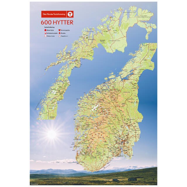 DNT-Norgeskart DNT Norgeskart - DNTbutikken