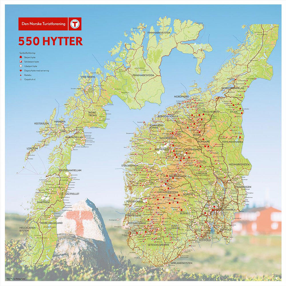 DNT-Norgeskart DNT Norgeskart - DNTbutikken